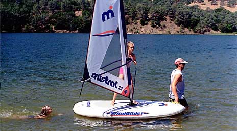 New Rig Puts Sail Back in Windsurfing / Safer, easier-to-use craft now ...