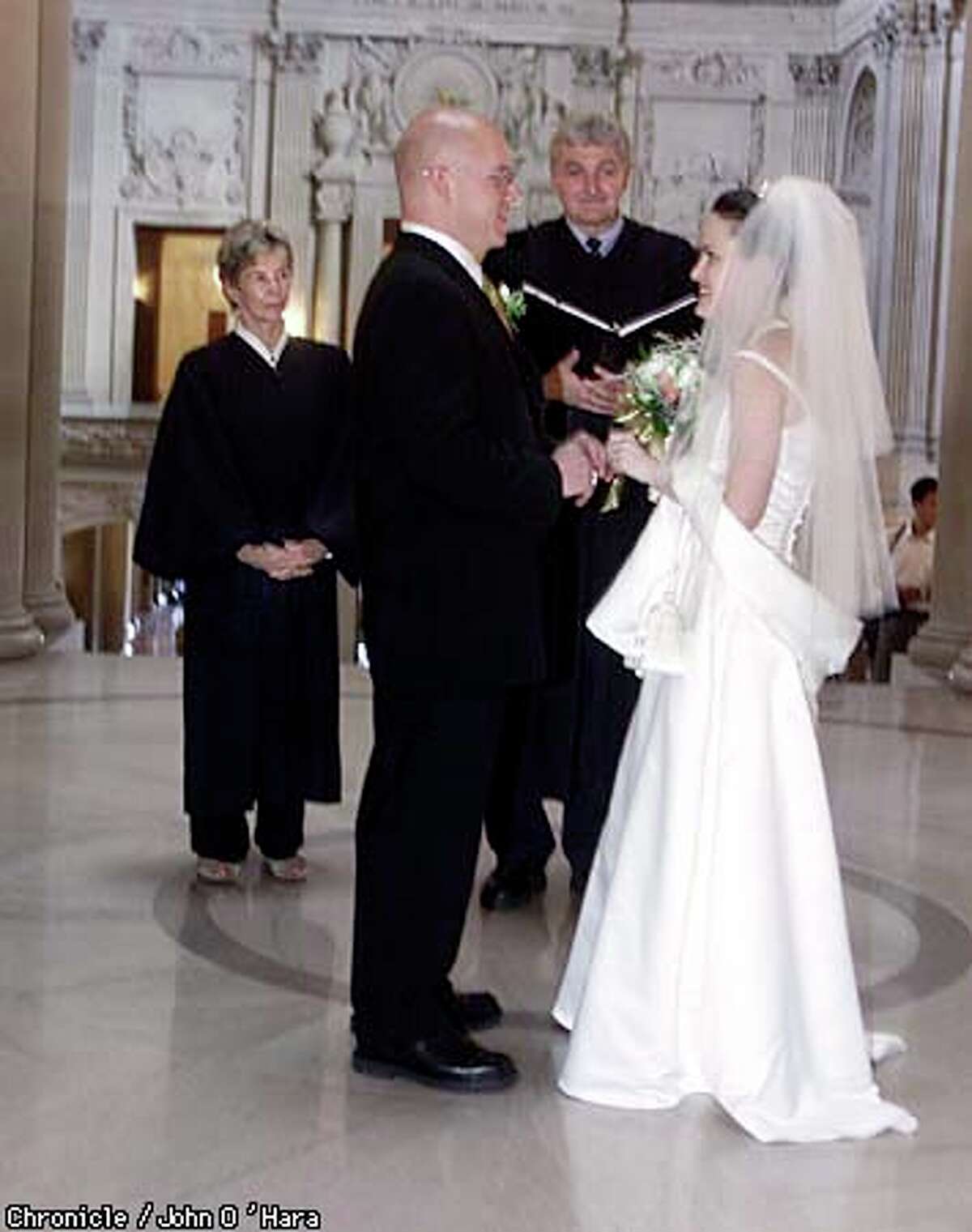 Members of the Wedding / Volunteers turn City Hall ceremonies into ...