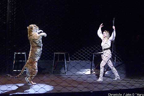 Simplified Circus Still Wows 'Em / Ringling Bros. spotlights the stunners