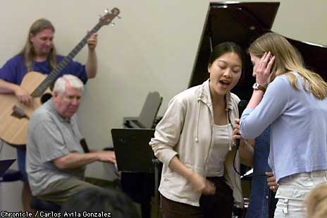 Jazz Workshop Students Learning From the Pros / Stanford program draws ...