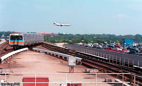 Taking the Train to the Plane / In Atlanta, a BART-like ride is the ...