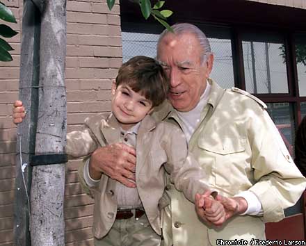 Passion for the Arts / Actor Anthony Quinn turns his legendary energy ...