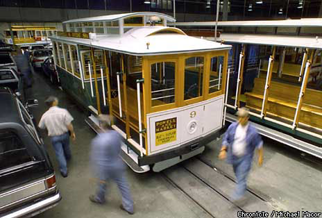 New No.9 Coming On Line / Cable car, crafted by hand in S.F. shop, will ...