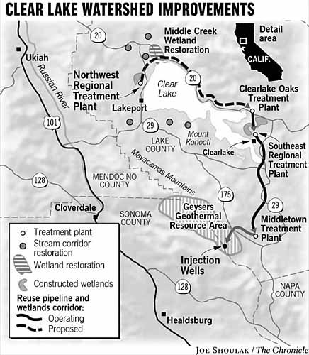 Steam-Cleaning Clear Lake / Innovative project will use nearby Geysers ...