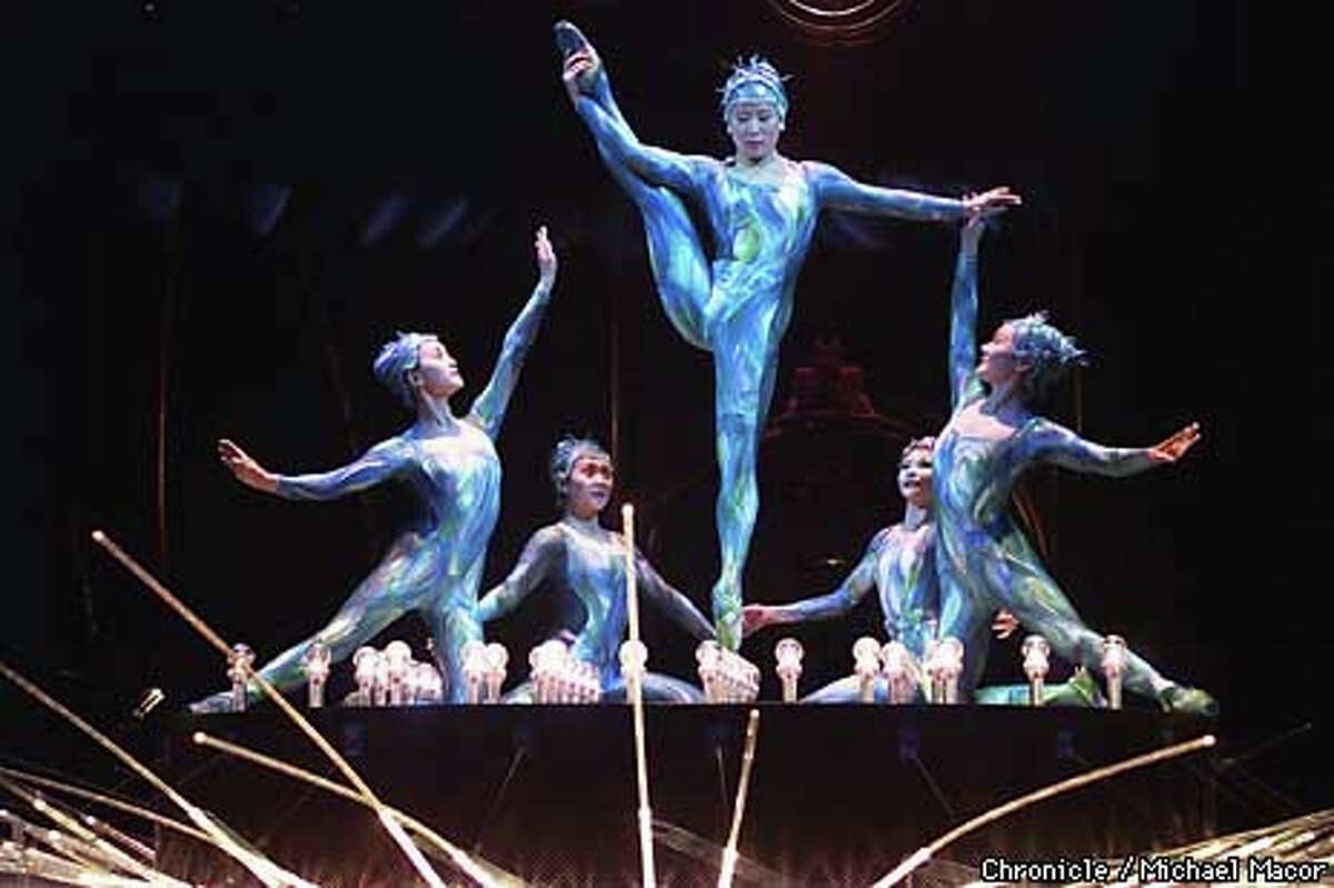 Cirque Puts Accent on Circus / More acrobatics than artistry in `Dralion'