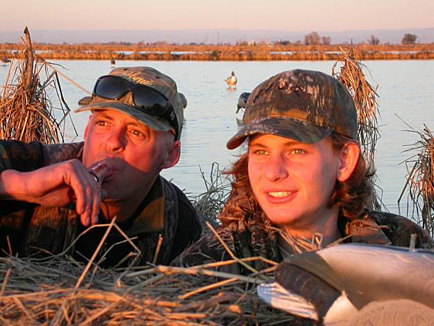 Passing on the duck hunting experience