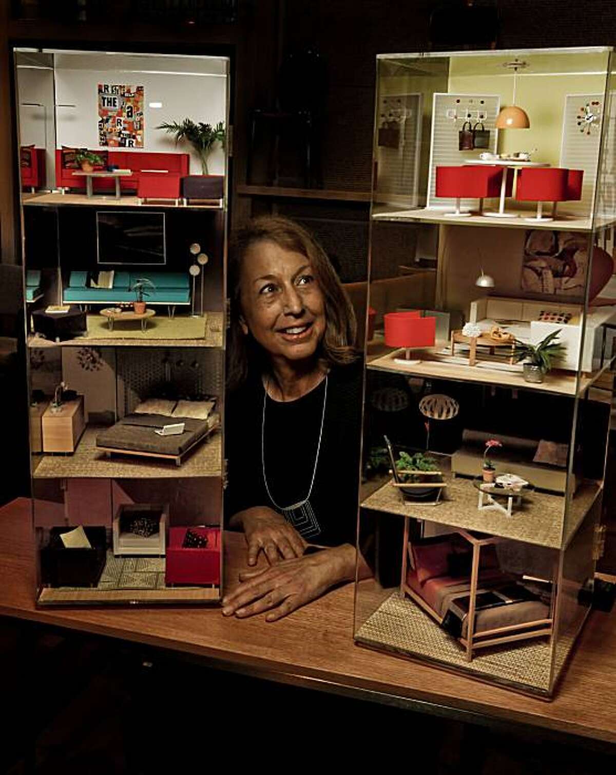 Bauhaus meets dollhouse: miniatures go midcentury