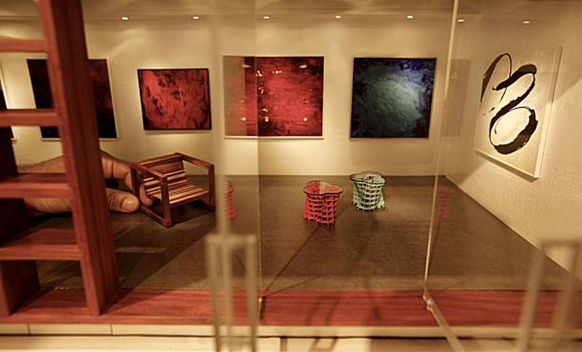 Bauhaus meets dollhouse: miniatures go midcentury