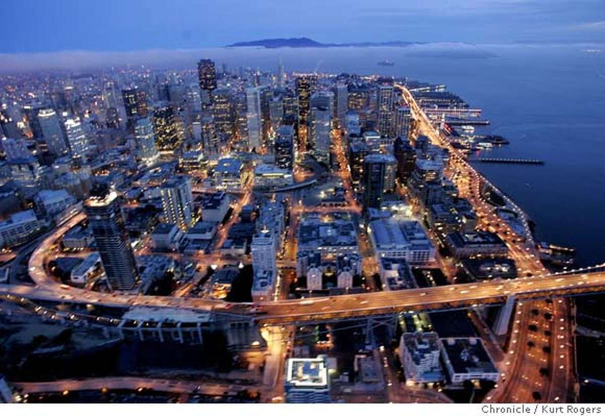 A bird's-eye view of Herb Caen's San Francisco