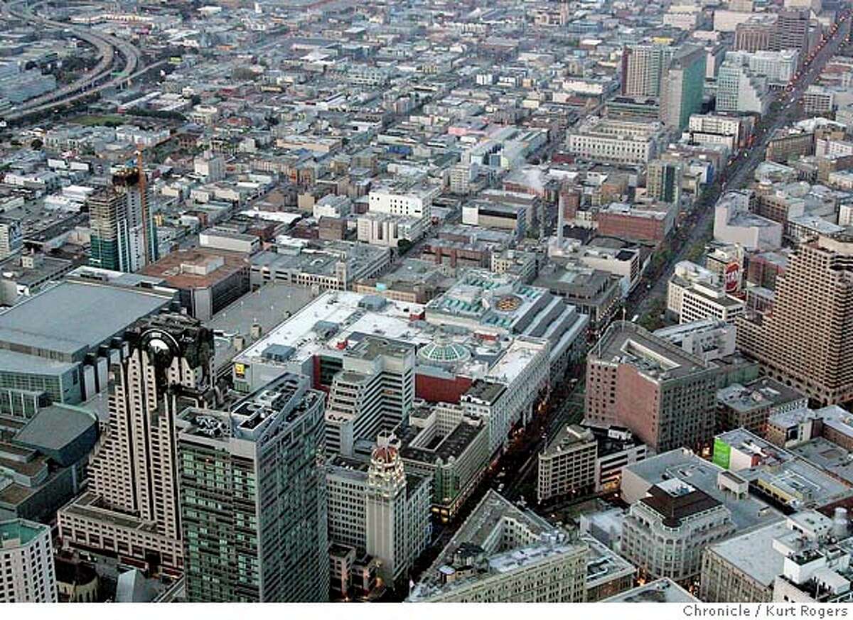 A bird's-eye view of Herb Caen's San Francisco