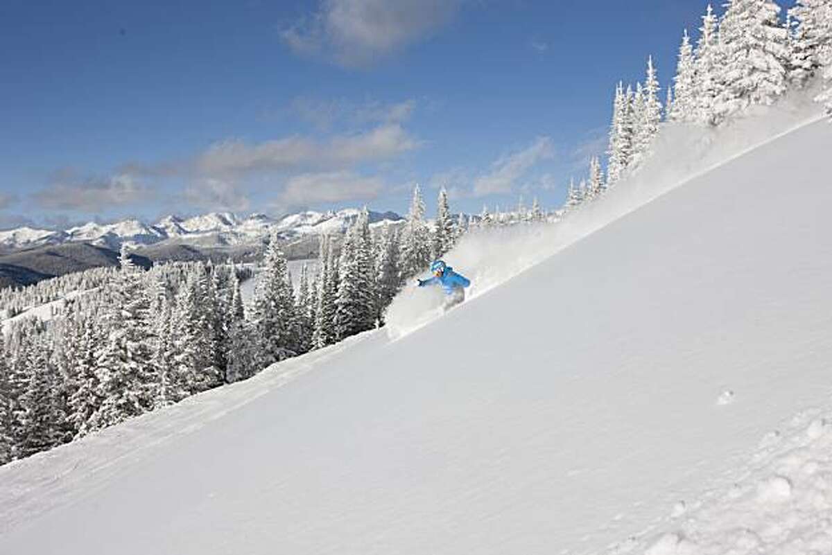 Skiing Vail, Colorado