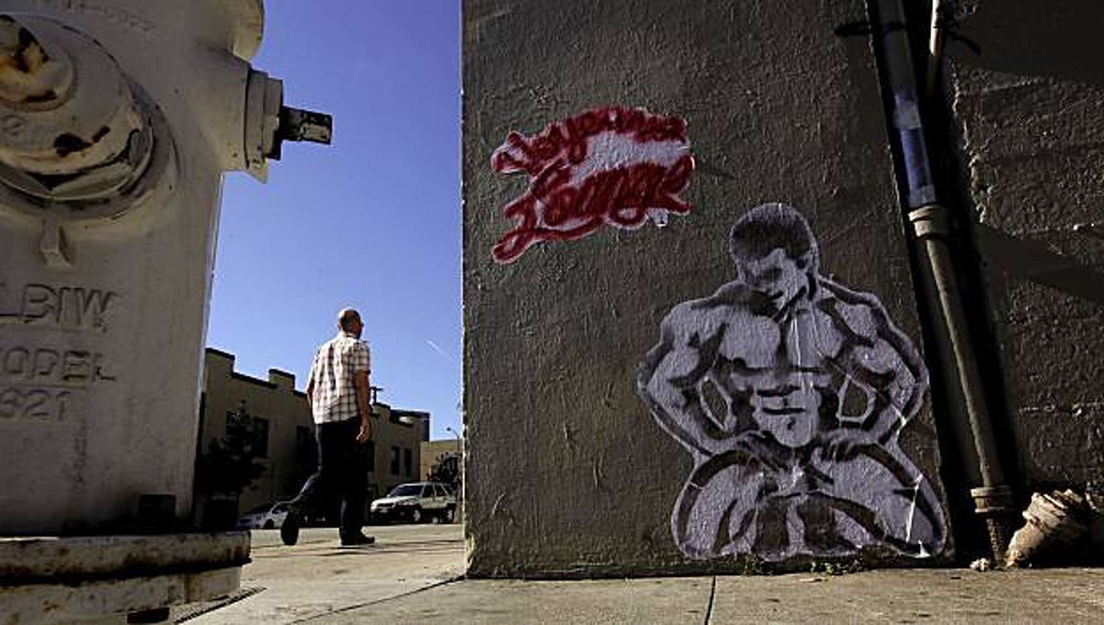 S.F. artist Jeremy Novy thrives in outdoor gallery