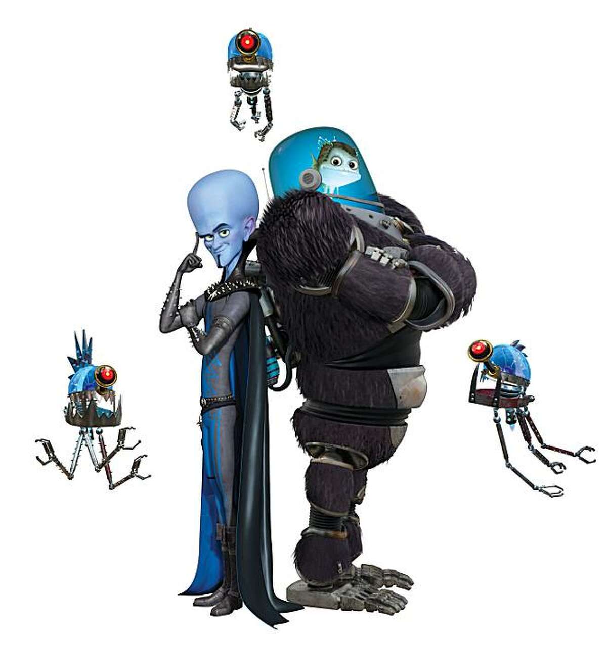 'Megamind' review: He's got a head for evil