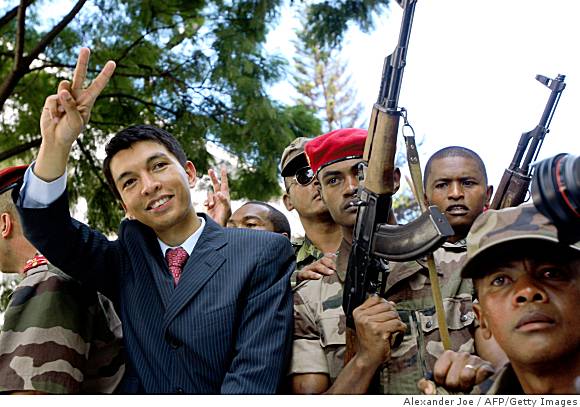 Madagascar's president quits; rival seizes office