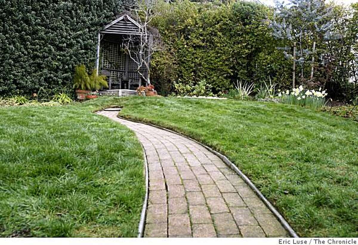 Terraced backyard full of surprises