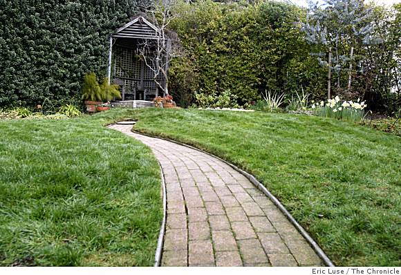 Terraced backyard full of surprises