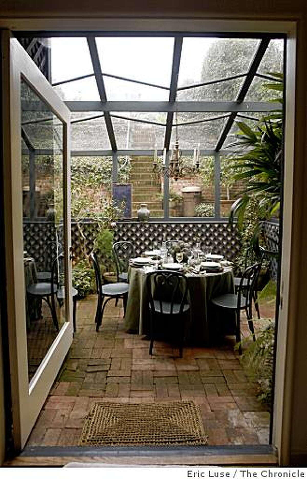 Terraced backyard full of surprises