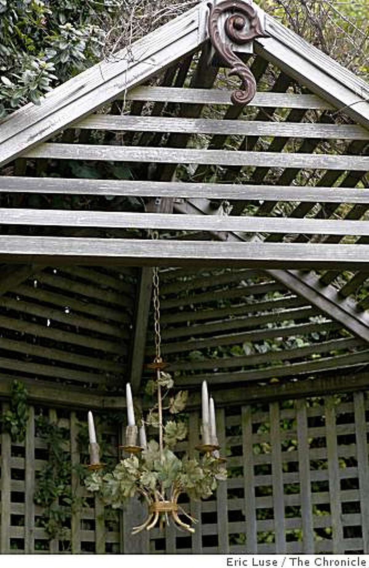 Terraced backyard full of surprises