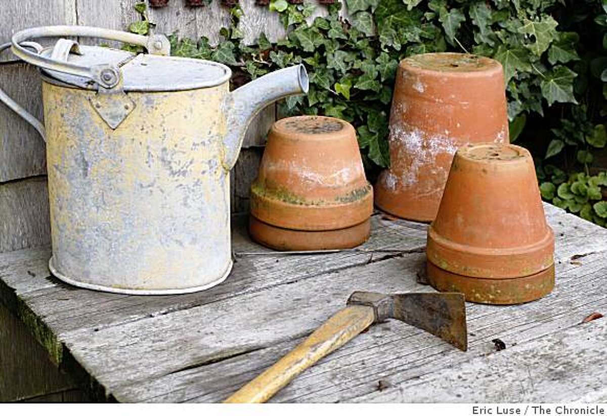 Terraced backyard full of surprises