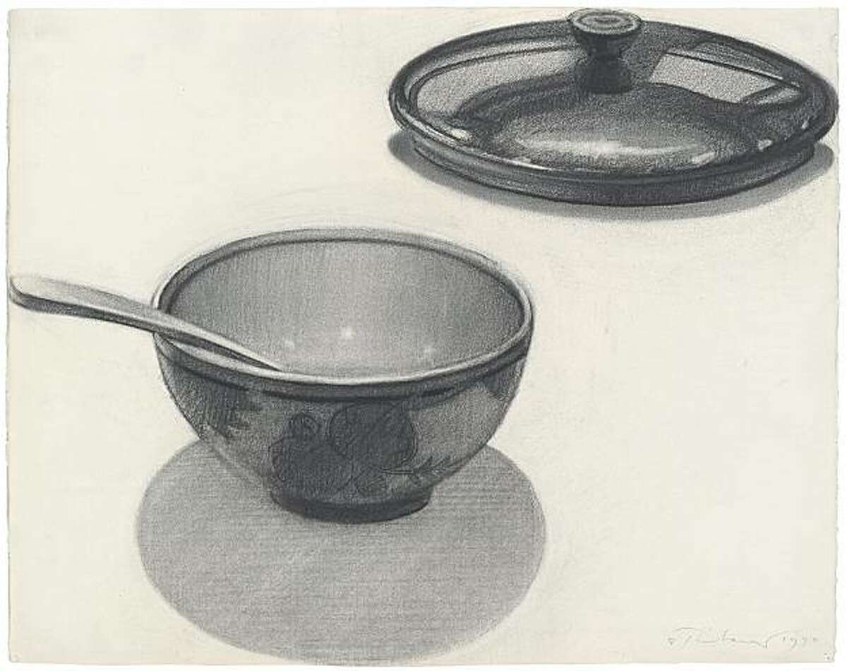 Wayne Thiebaud Drawings