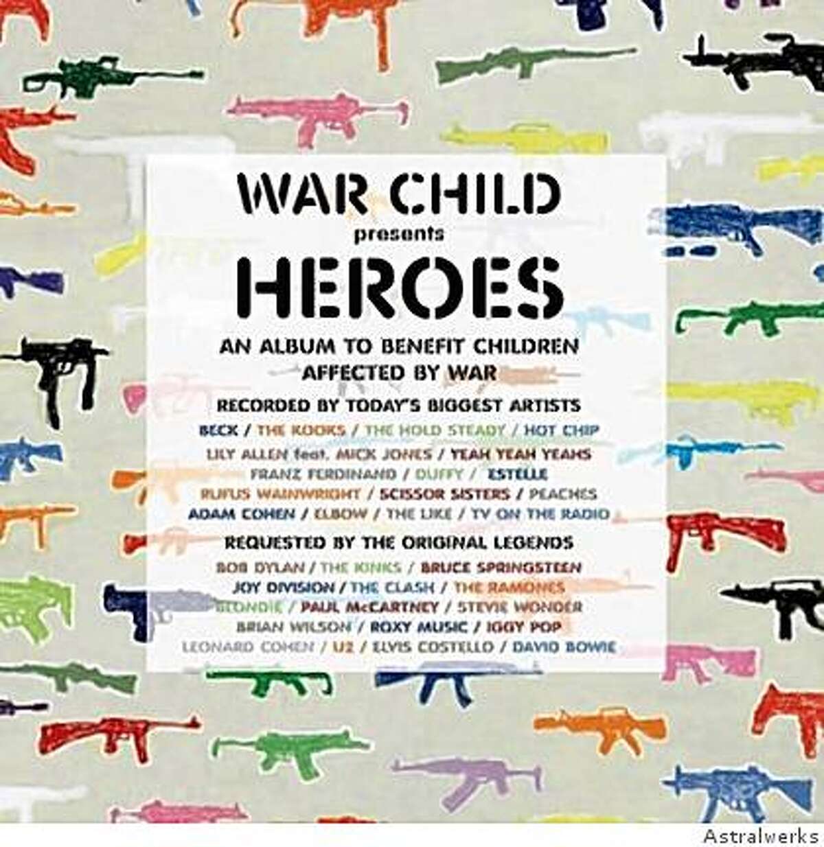CD: 'War Child Presents Heroes'