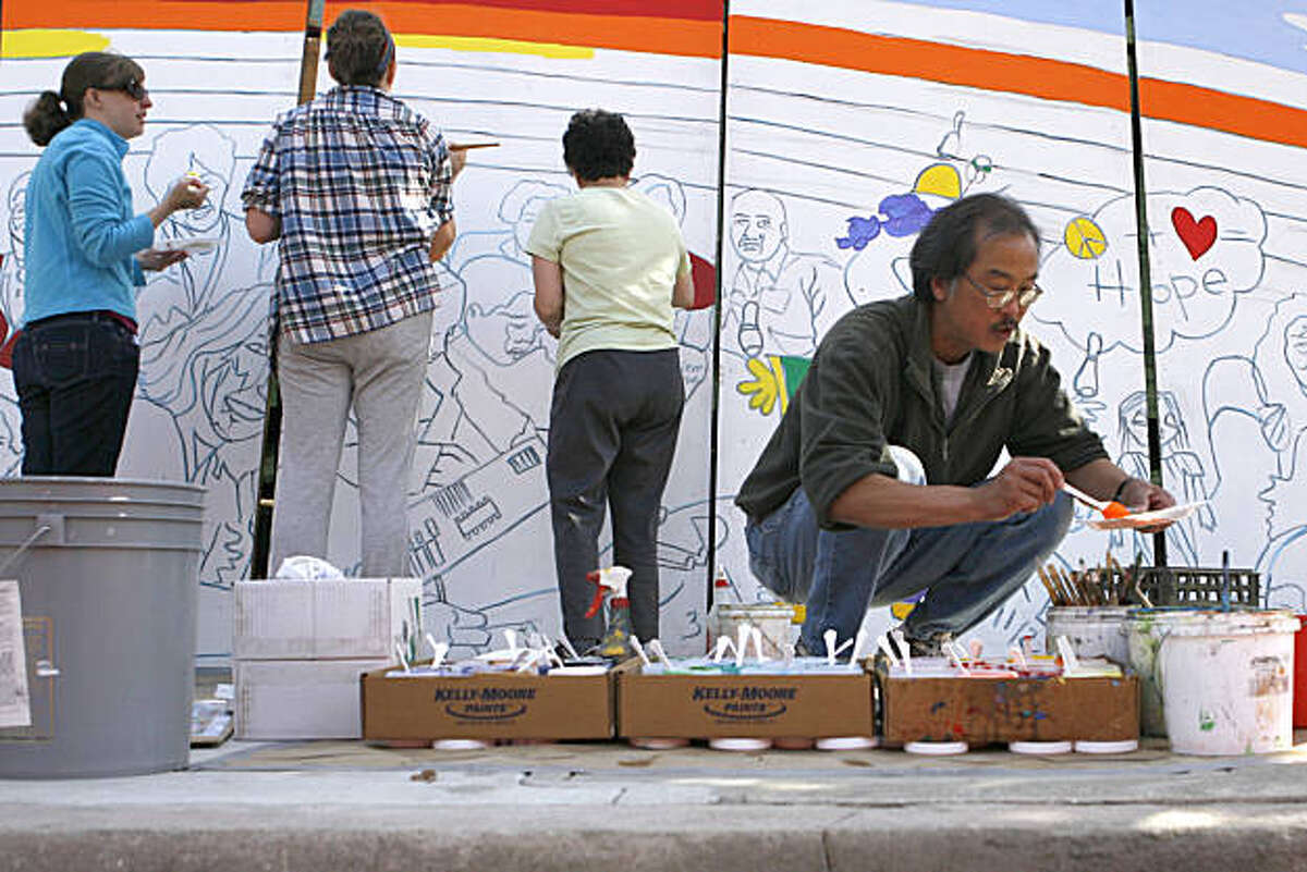 S.F. General Hospital mural gets a paint job