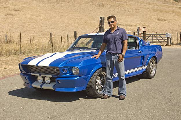Driver loves flexing his Shelby's muscle