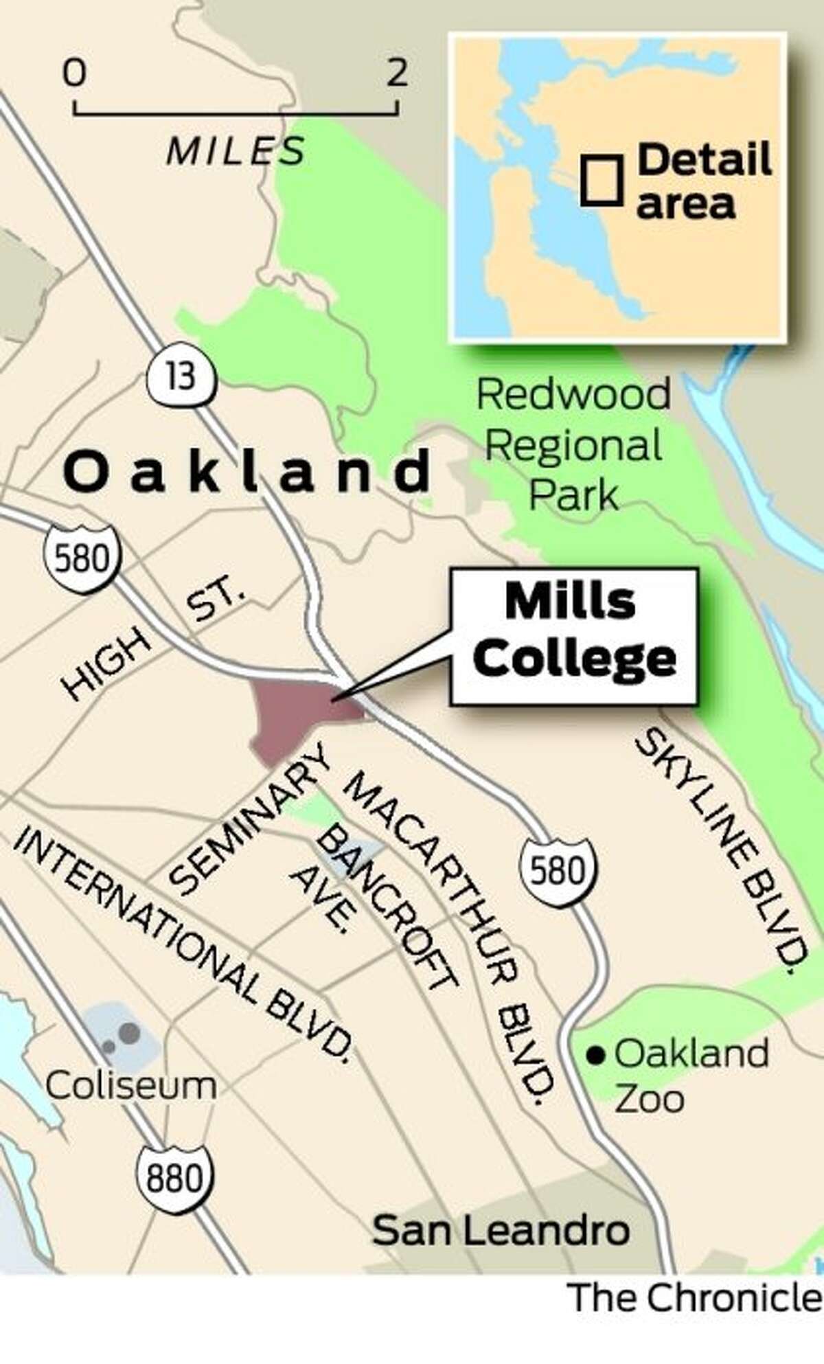 Mills College: Campus mixes history, modernity