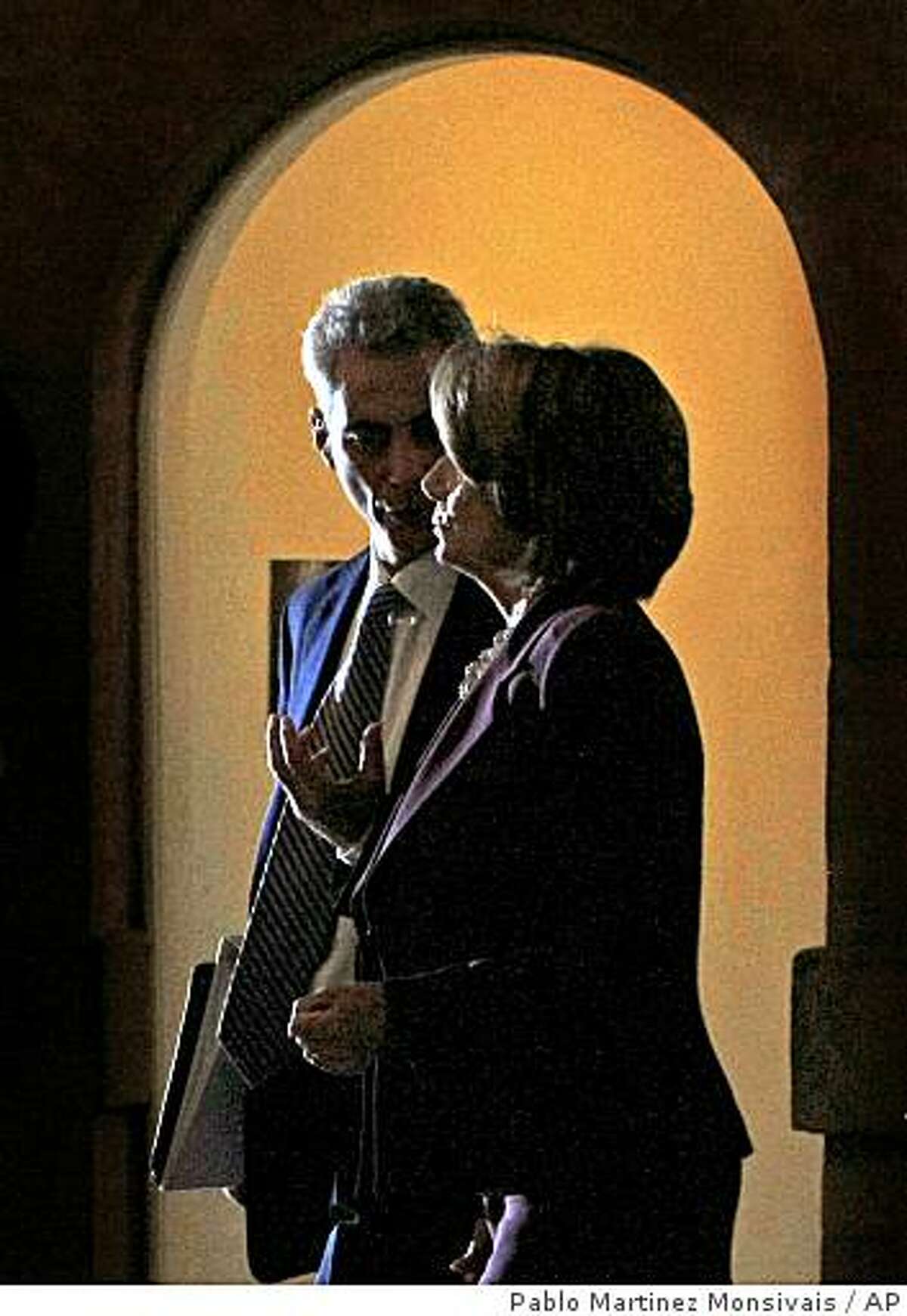 Pelosi in spotlight during battle over stimulus