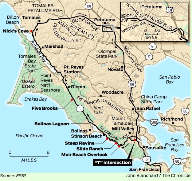 Sunday Drive: Marin's grand loop
