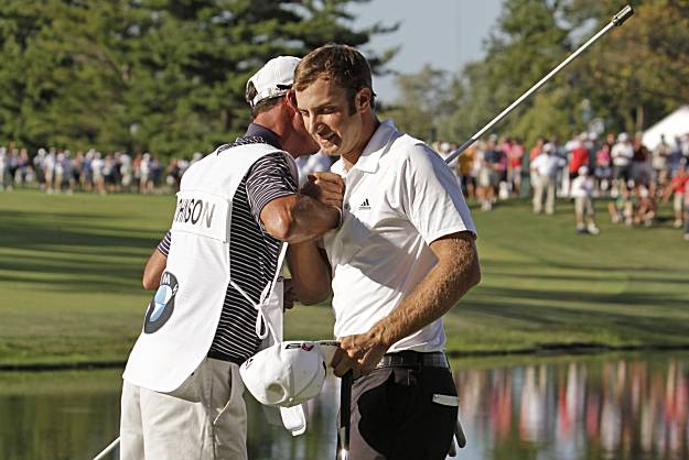 Sunday sun finally shines on Johnson