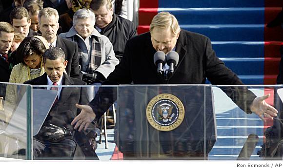 Gays, lesbians hopeful despite inaugural pastor