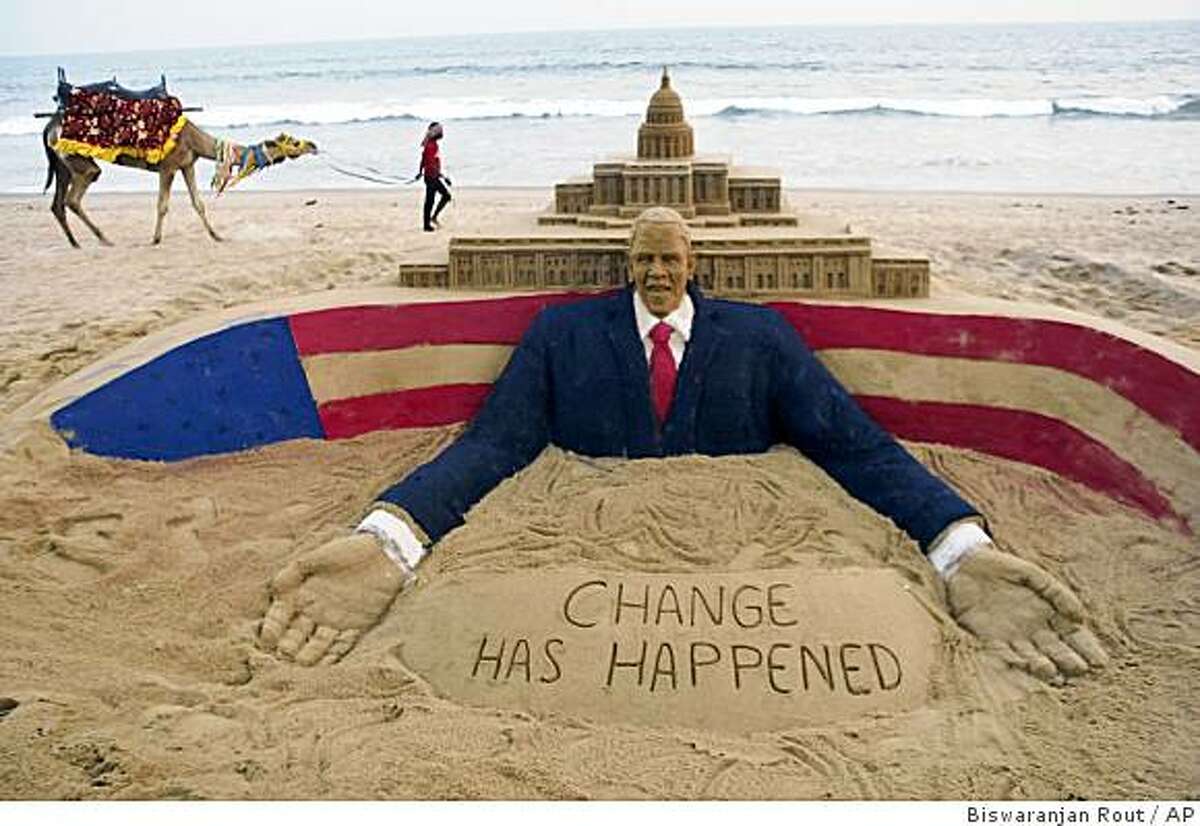 Around the world: joy at a new day dawning