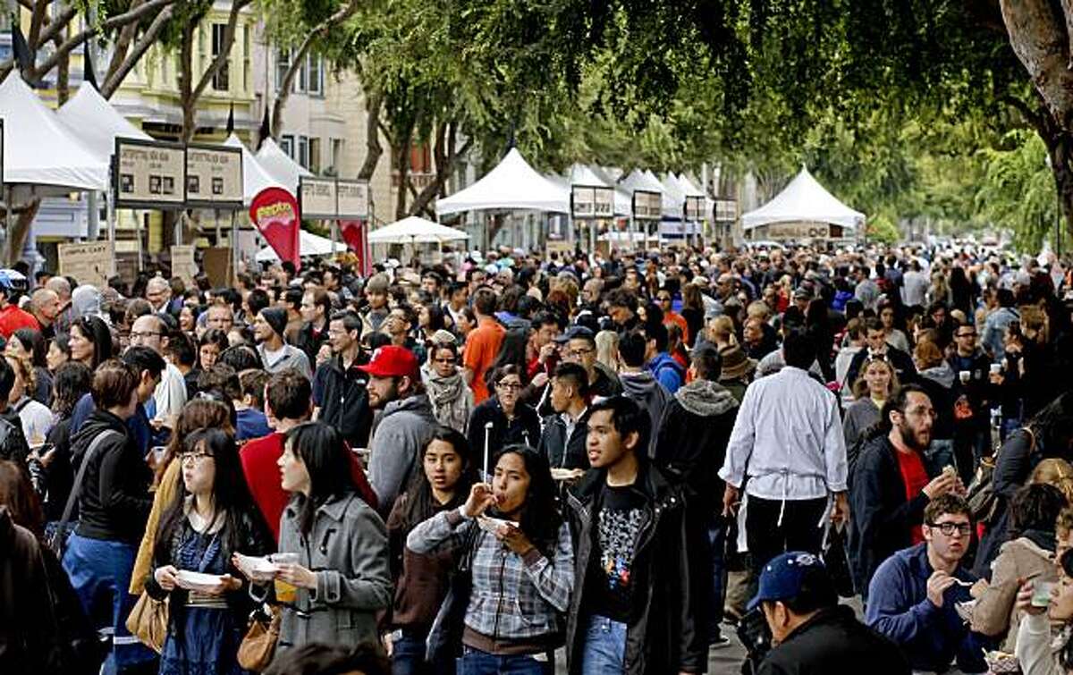 S.F. Street Food Festival: meals on cart wheels