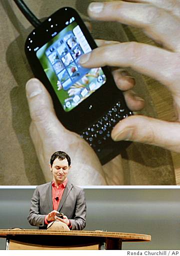 Palm introduces touch-screen phone