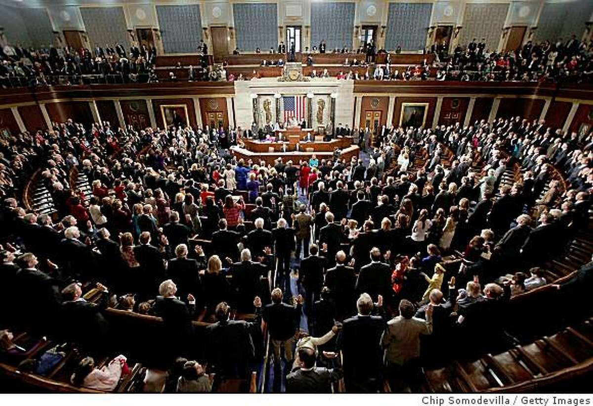 111th Congress opens with drama in Senate