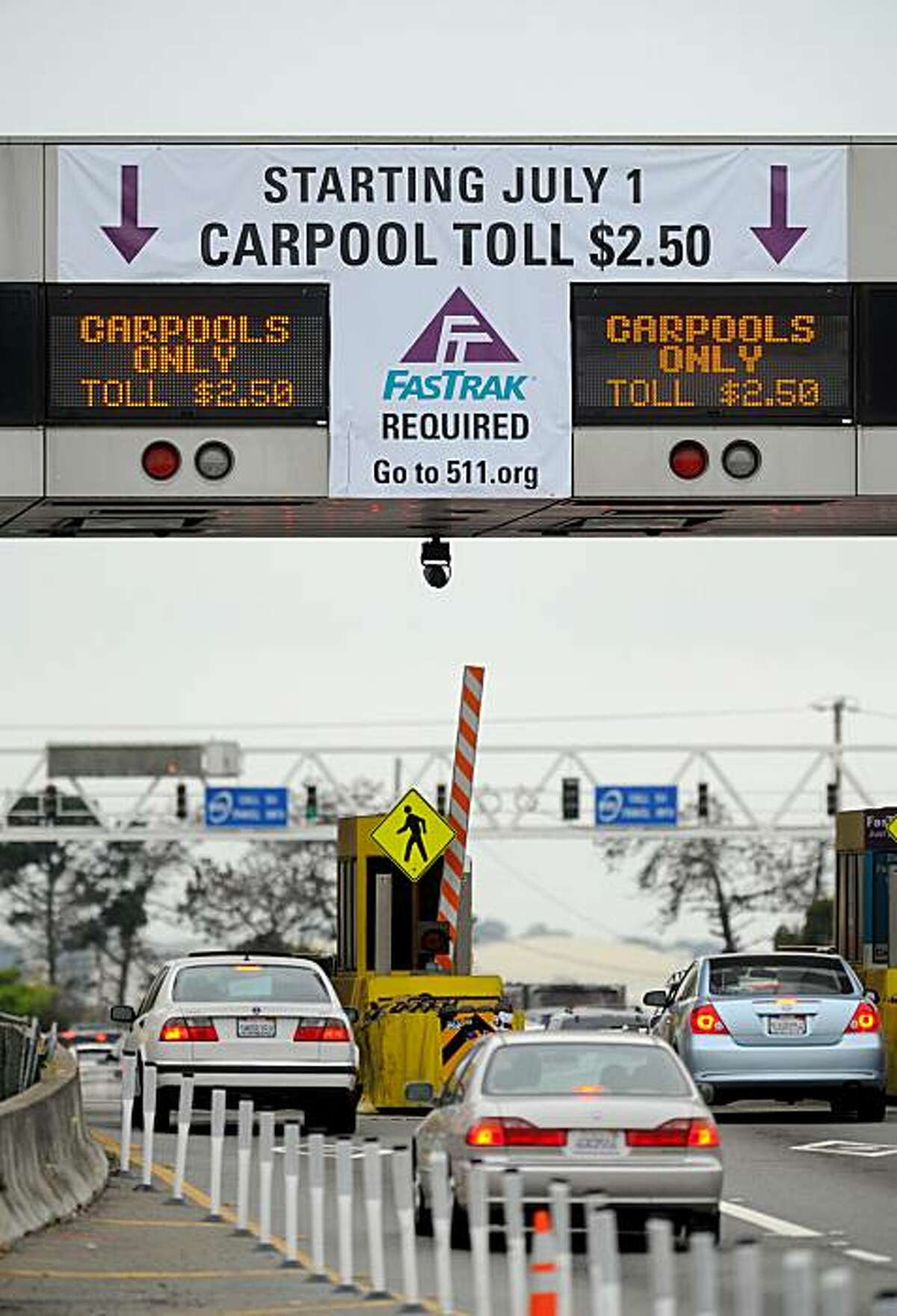 New bridge tolls shake up casual carpool market
