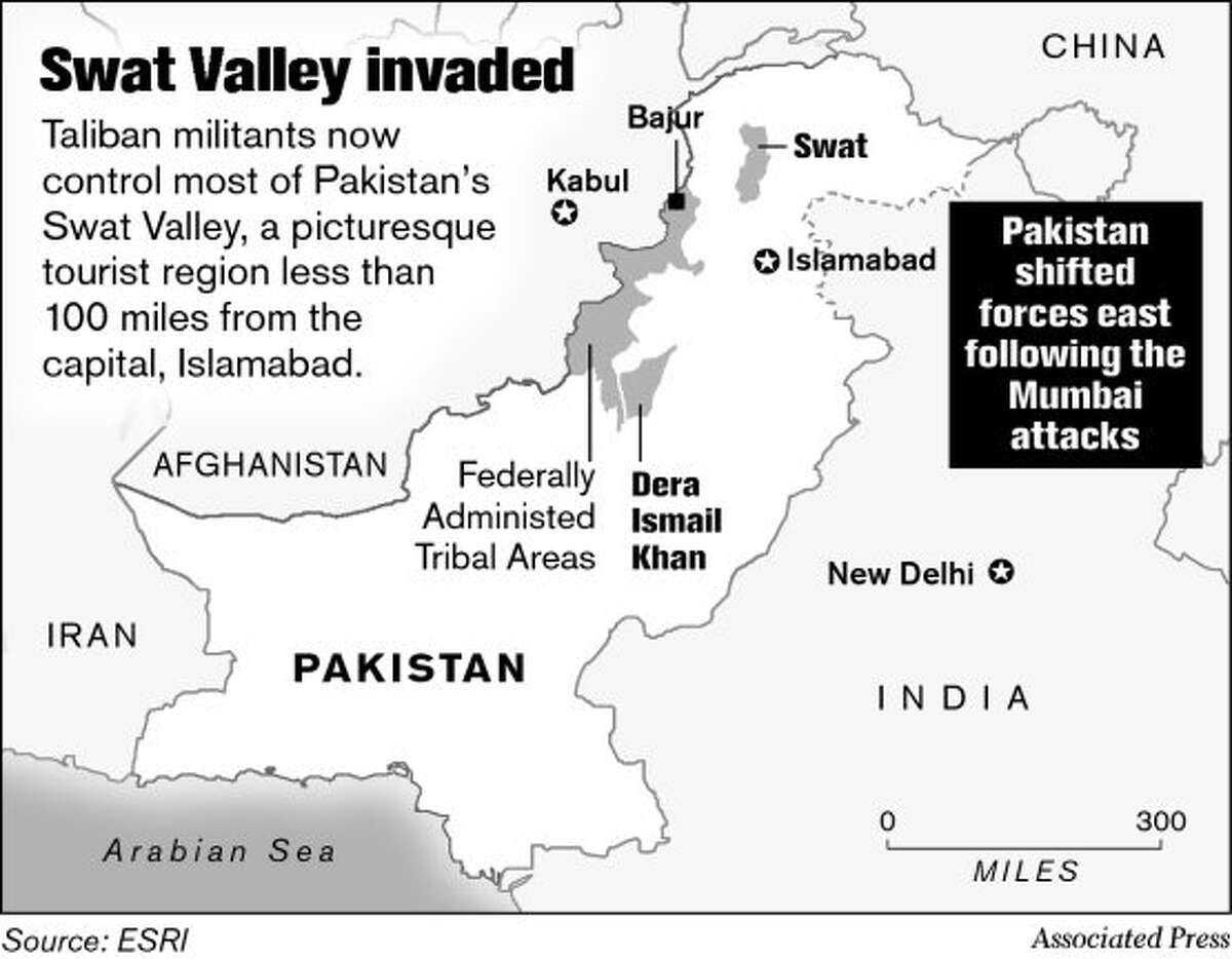 Taliban moving in as Pakistan moves troops east