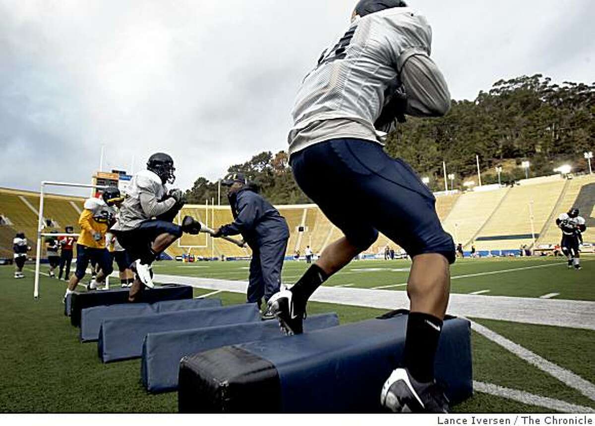 Cal running backs grounded by Gould