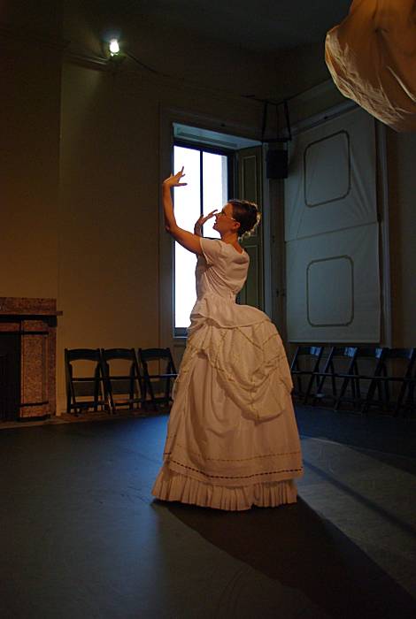 Dancer rolls with Joe Goode's 'Traveling Light'