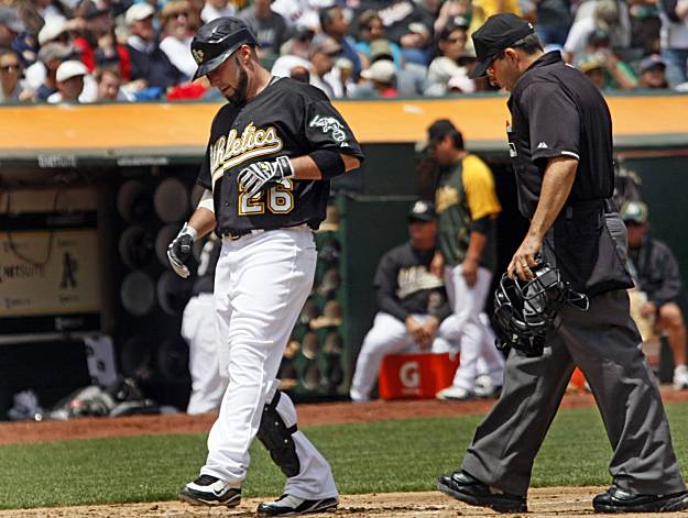 Baseball survivor hits first big-league homer