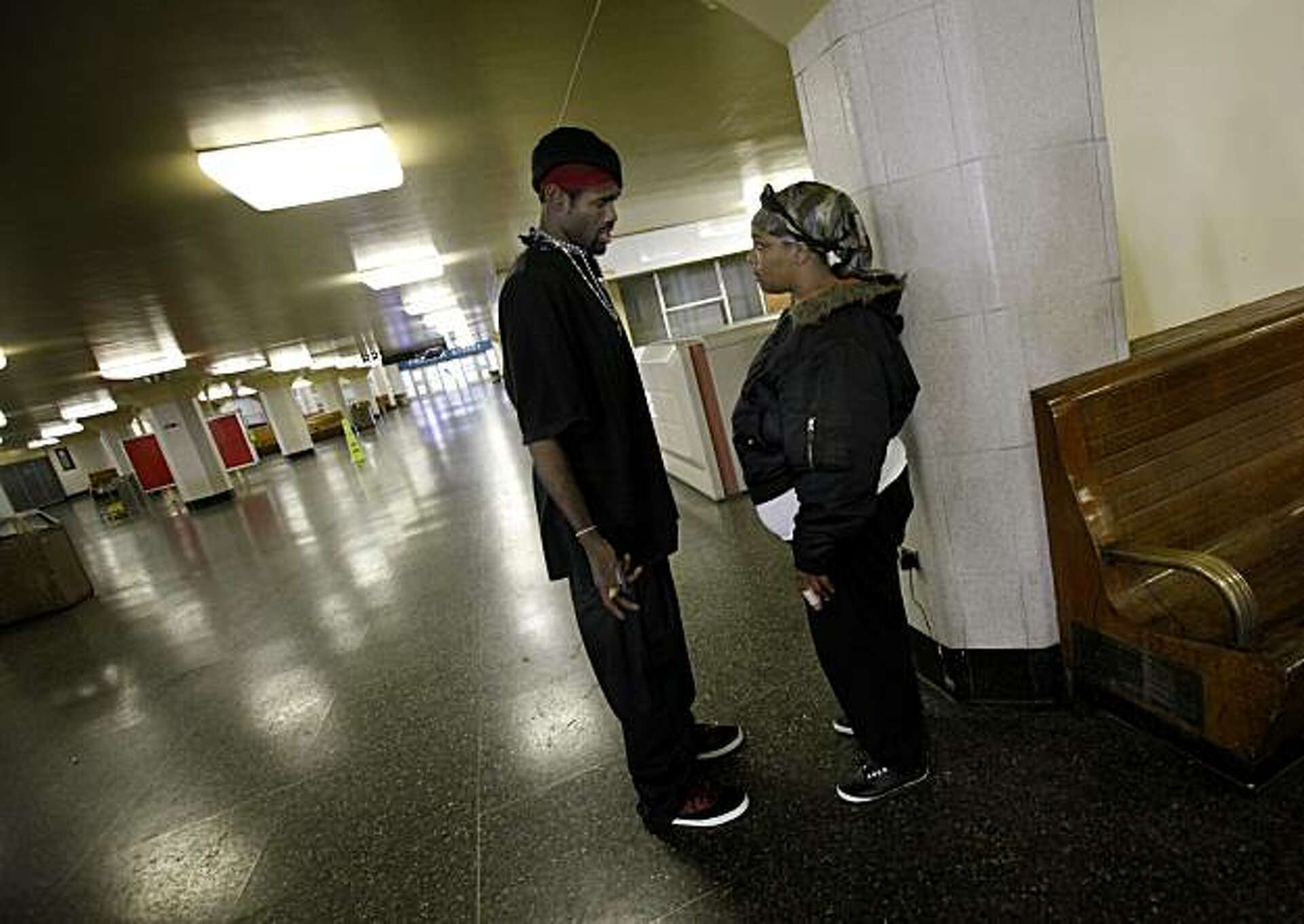 Longtime denizens resist call to leave terminal