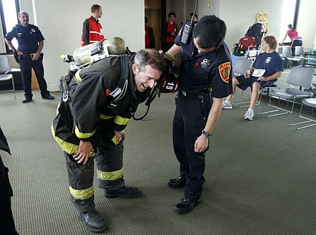 Firefighter Stair Climb helps burn victims