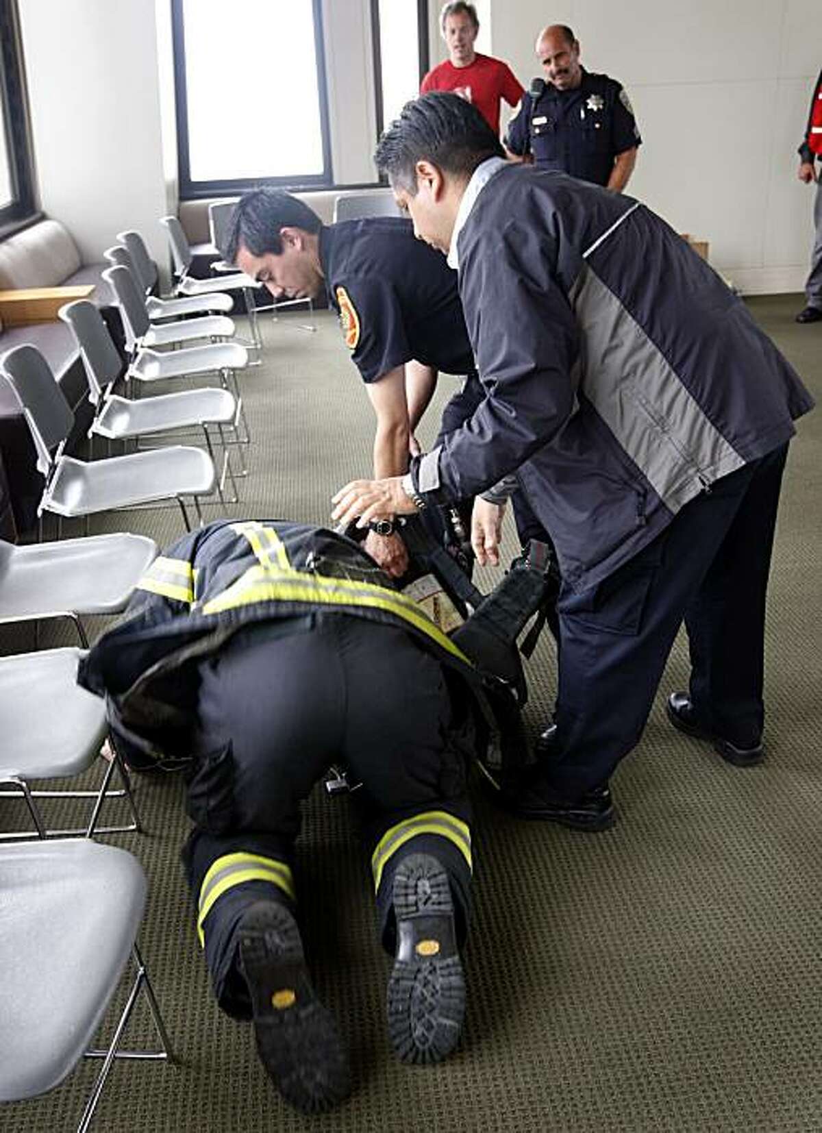 Firefighter Stair Climb helps burn victims