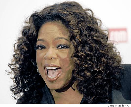 Oprah says she weighs 200 pounds