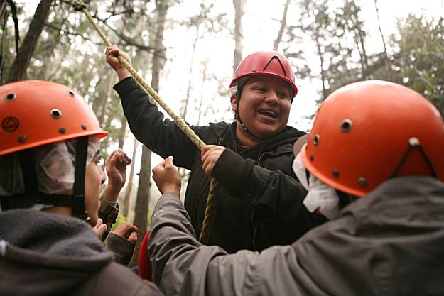 Program gives kids a peek at life as a cop