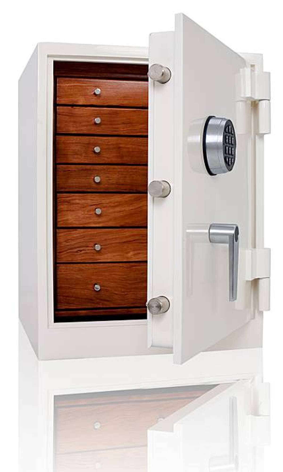 Tuck away the trinkets in sleek safety