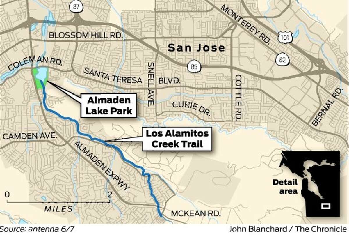 Almaden Lake Park and Los Alamitos Creek Trail