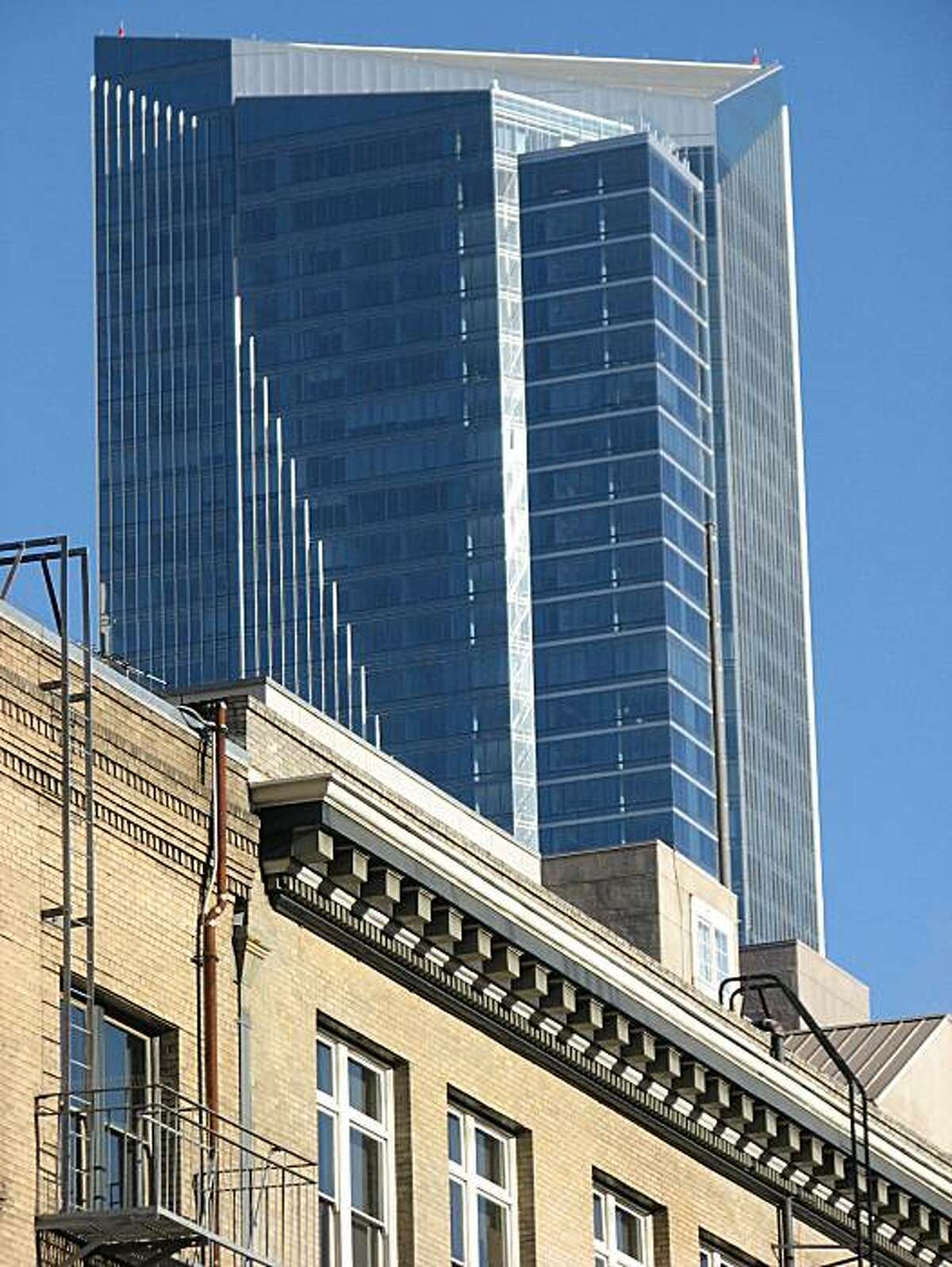 Millennium Tower's shifting perspective