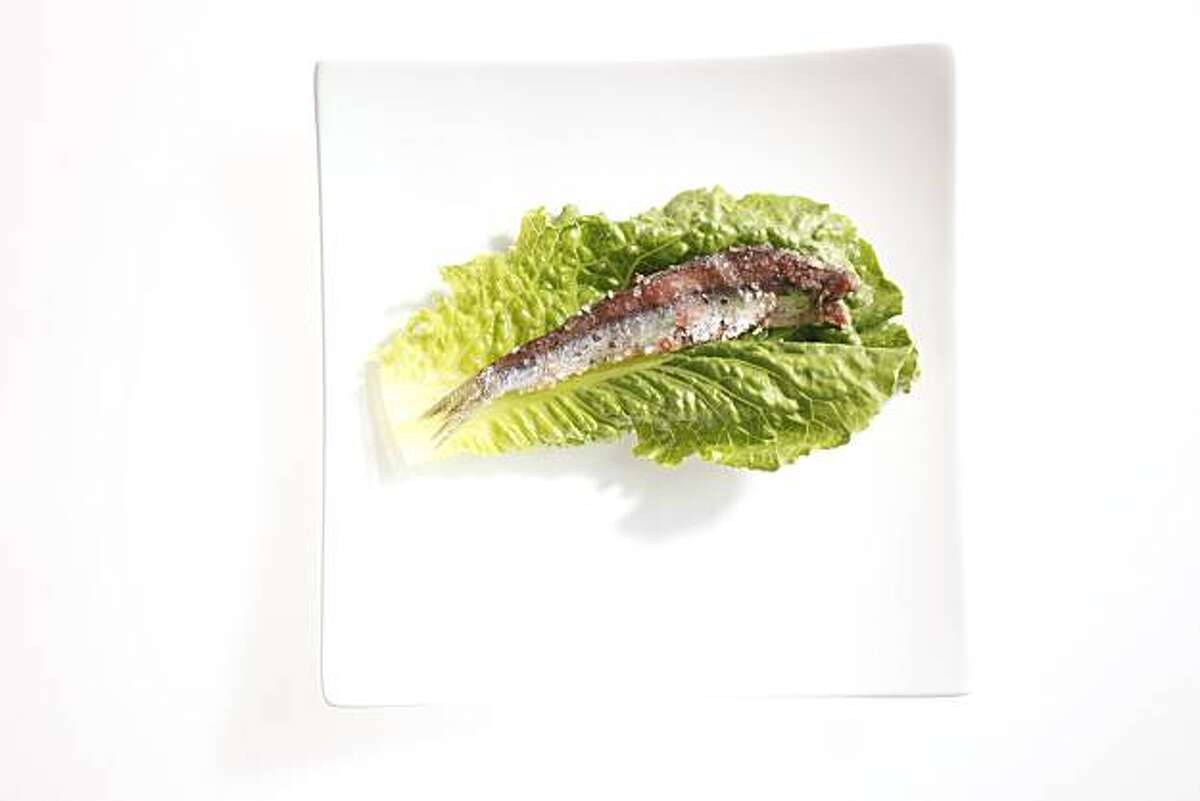 Caesar salad best bet - salt-packed anchovies